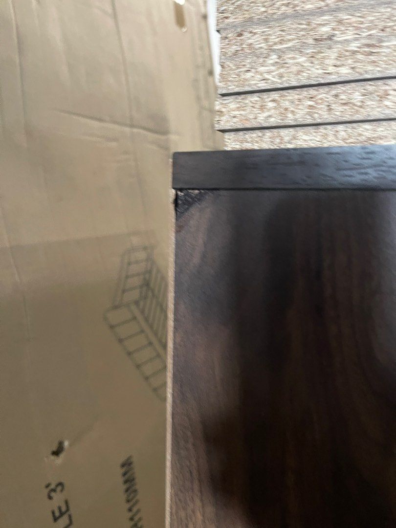 Shoe cabinet 2 door defect unit, Furniture & Home Living, Furniture ...