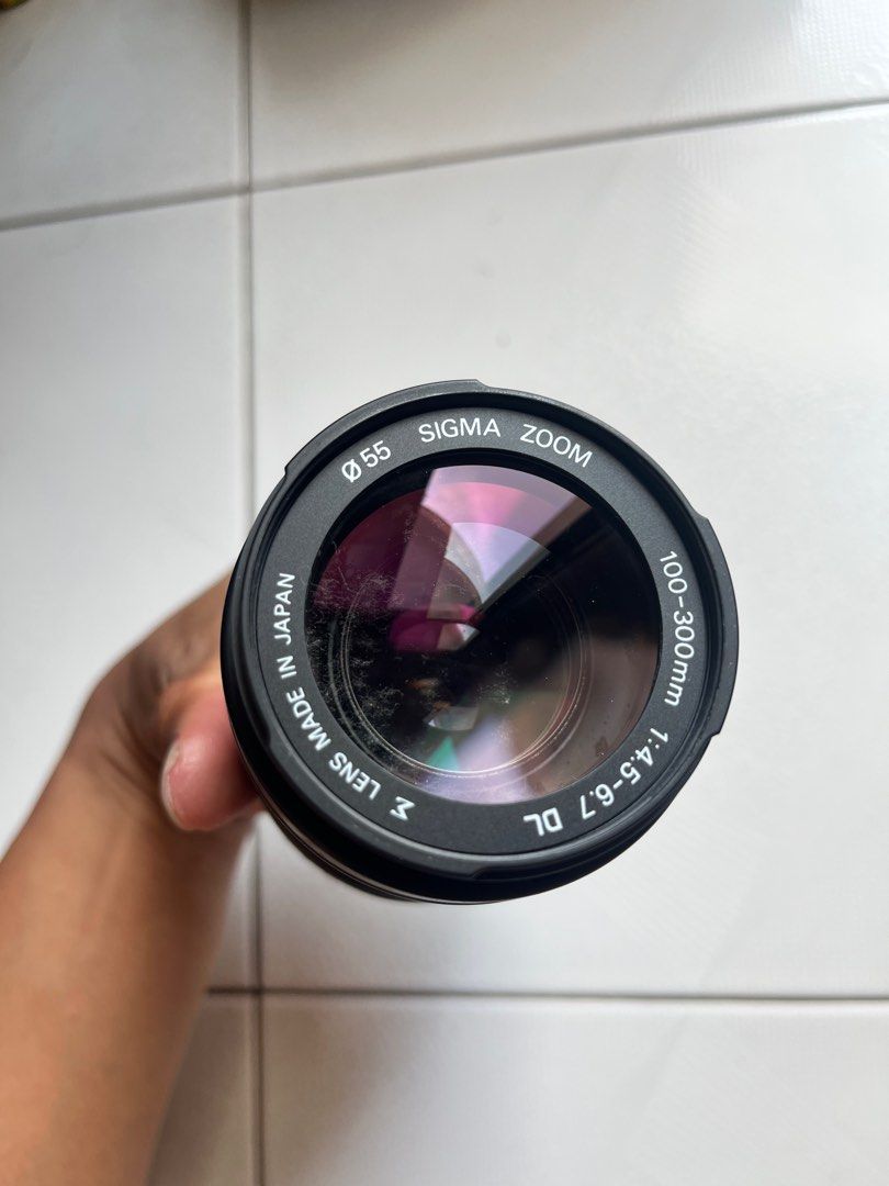 SIGMA ZOOM 100-300 mm 1:4.5-6.7 DL And SEIMAR AUTO TELE CONVERTER 2X ...