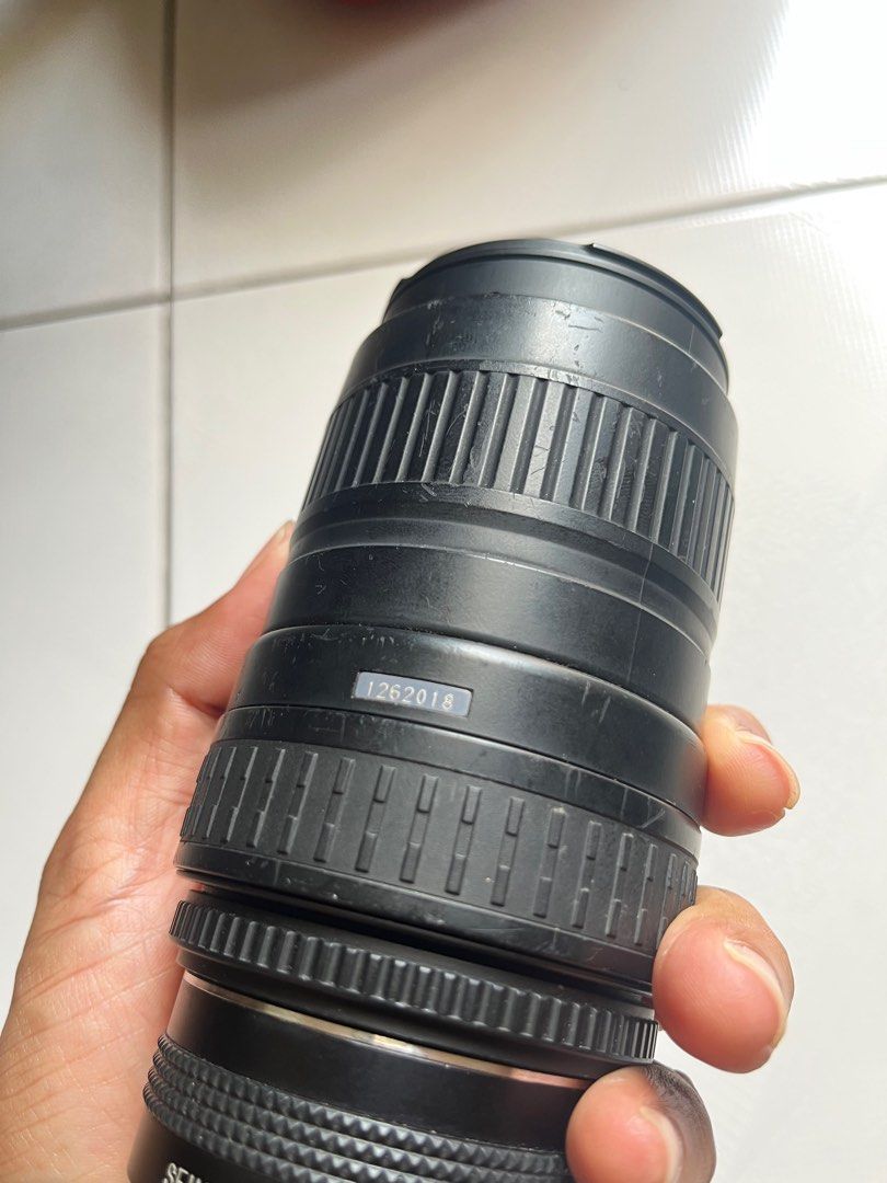 SIGMA ZOOM 100-300 mm 1:4.5-6.7 DL And SEIMAR AUTO TELE CONVERTER 2X ...