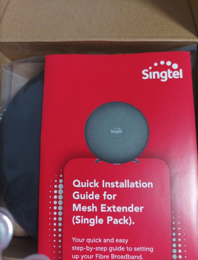 Singtel mesh extender, Computers & Tech, Parts & Accessories, Other ...