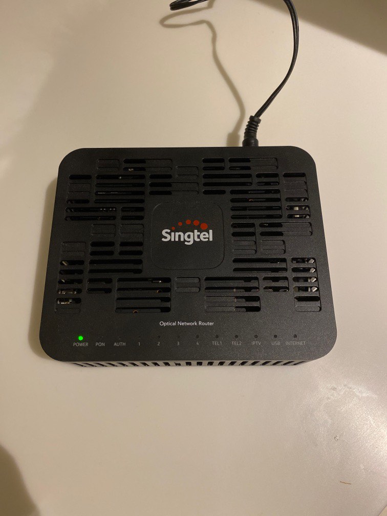 Singtel Optical Network Router, Computers & Tech, Parts & Accessories, Networking on Carousell