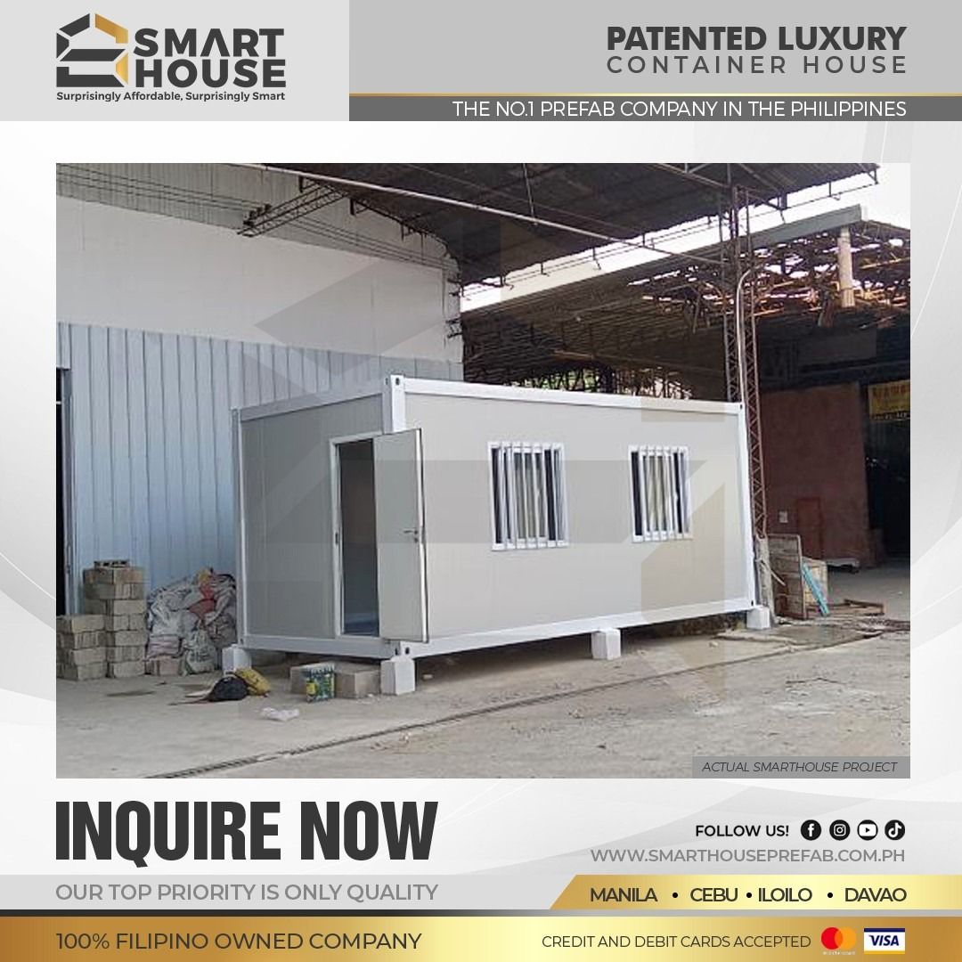 SMARTHOUSE PREFAB CONTAINER VAN HOUSE, Commercial & Industrial ...