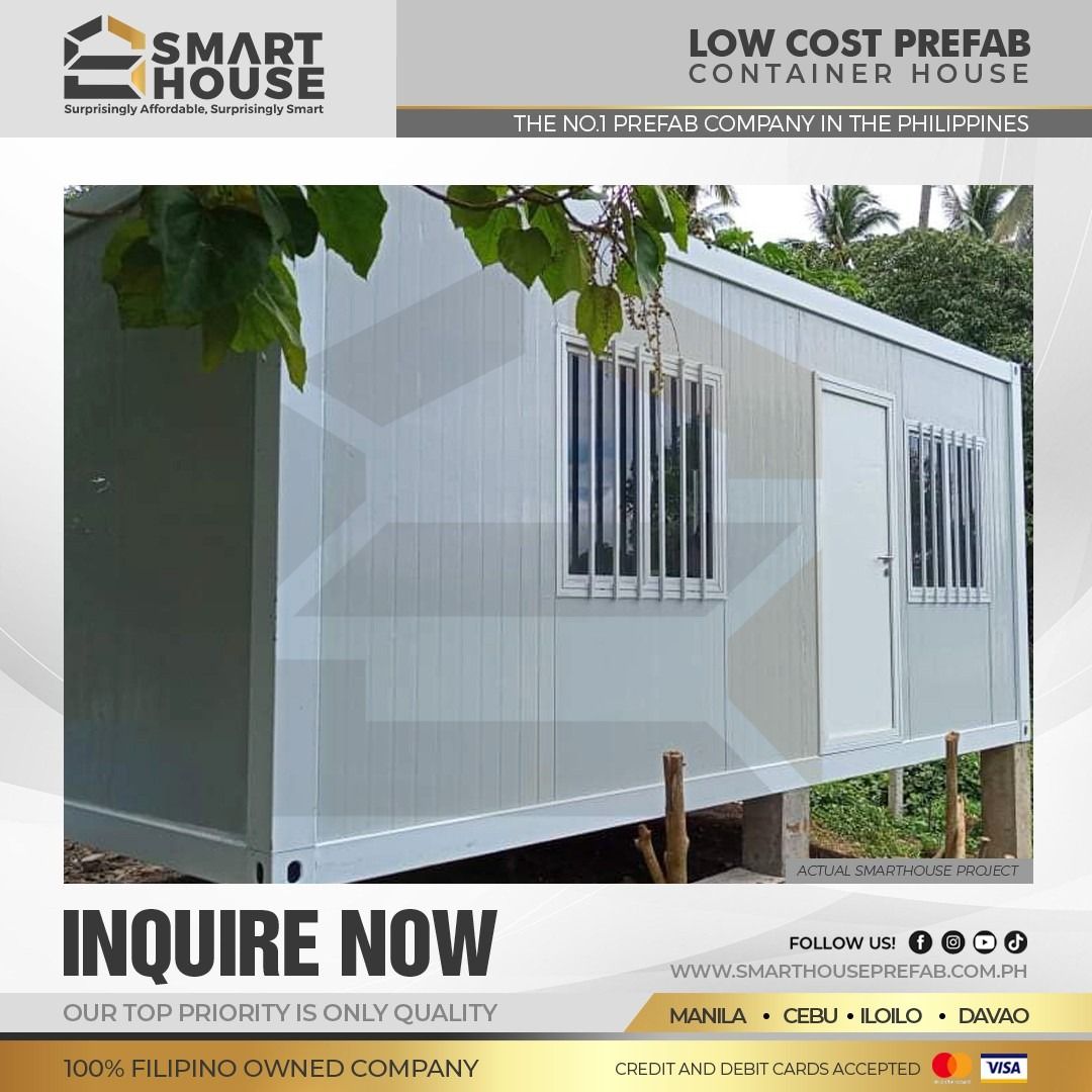 SMARTHOUSE PREFAB CONTAINER VAN HOUSE, Commercial & Industrial ...