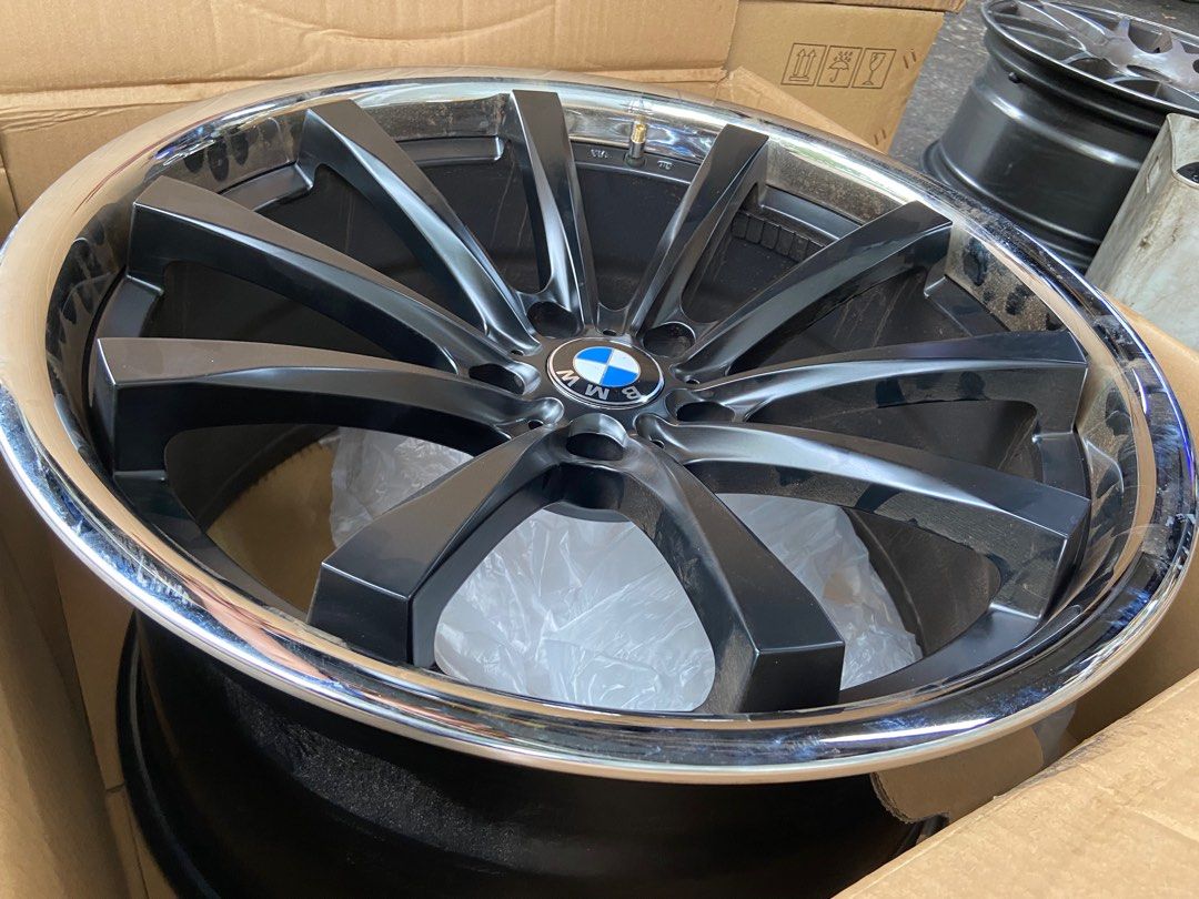 Staggered 20 inch rims Front / Back, Car Accessories, Tyres & Rims on ...