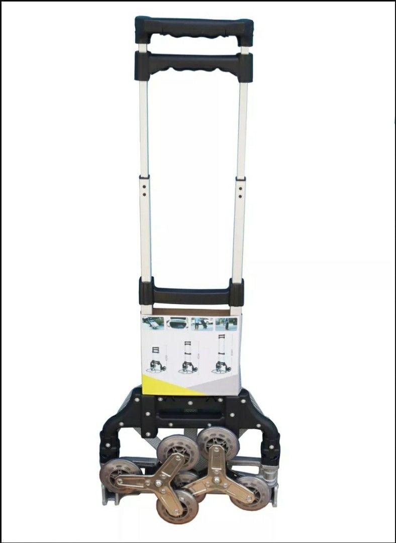 Staircase Dolly Cart Trolley Tri Wheels Staircase Climbing Trolley ...