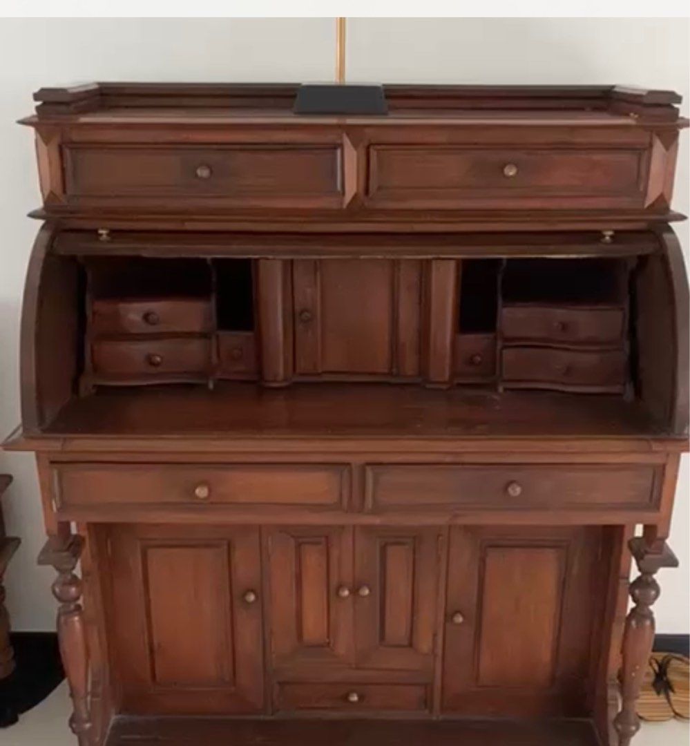 Solid Wooden Heavy Study table , Furniture & Home Living, Furniture ...