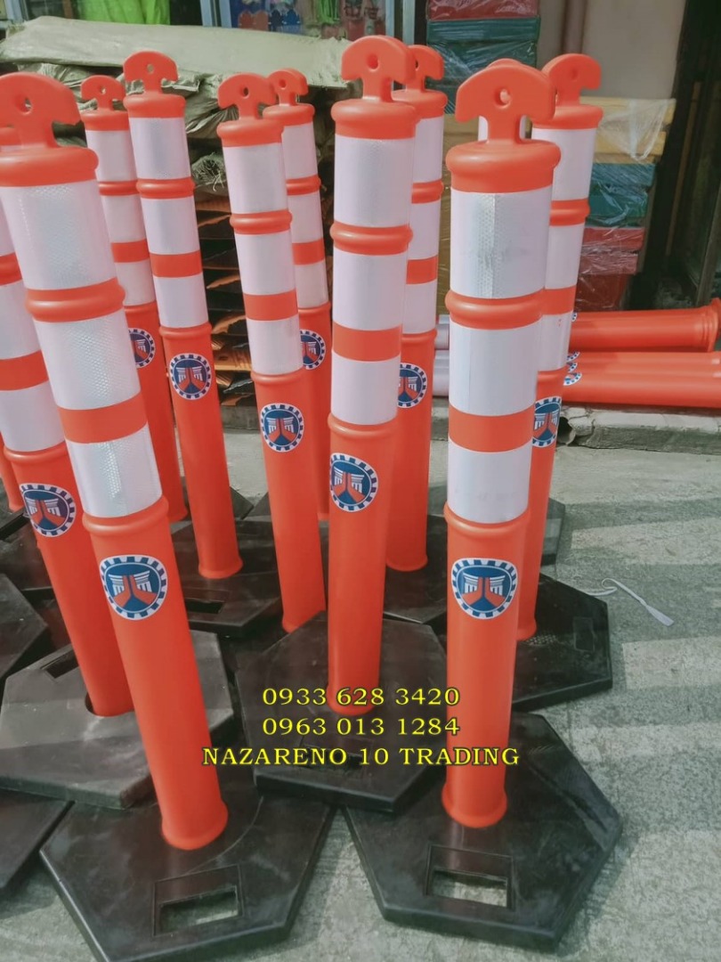 T - Bollard Post With Reflector / Safety Barrier Post on Carousell