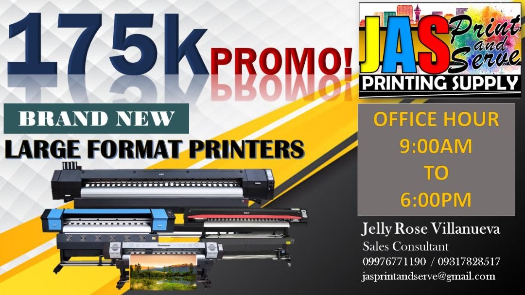 TARPAULIN / SUBLIMATION PRINTER Large Format Printer Machine, Computers ...