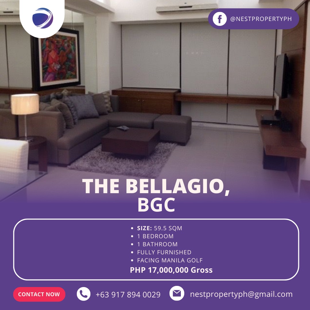 The Bellagio, BGC - For SALE, Property, For Sale, Apartments & Condos ...