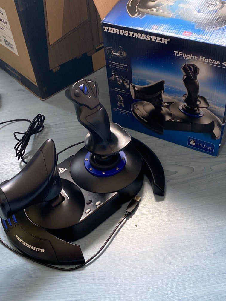 THRUSTMASTER T.FLIGHT HOTAS 4, Video Gaming, Gaming Accessories ...