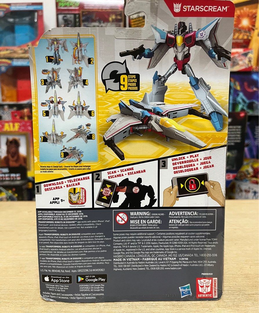 TRANSFORMERS RID COMBINER FORCE STARSCREAM (2016), Hobbies & Toys, Toys ...