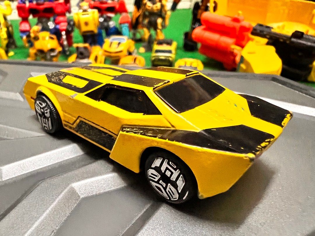Transformers Robots in Disguise Metal Mini Car Light up Racer Bumblebee ...