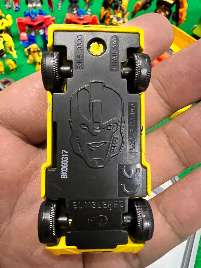 Transformers Robots in Disguise Metal Mini Car Light up Racer Bumblebee ...