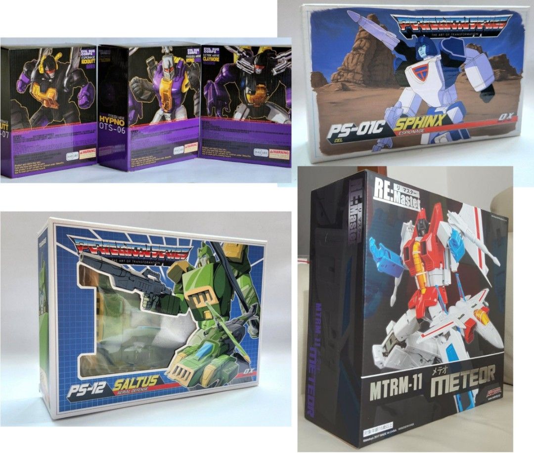 Transformers Springer (MMC Saltus), Mirage (MMC Sphinx), Starscream ...
