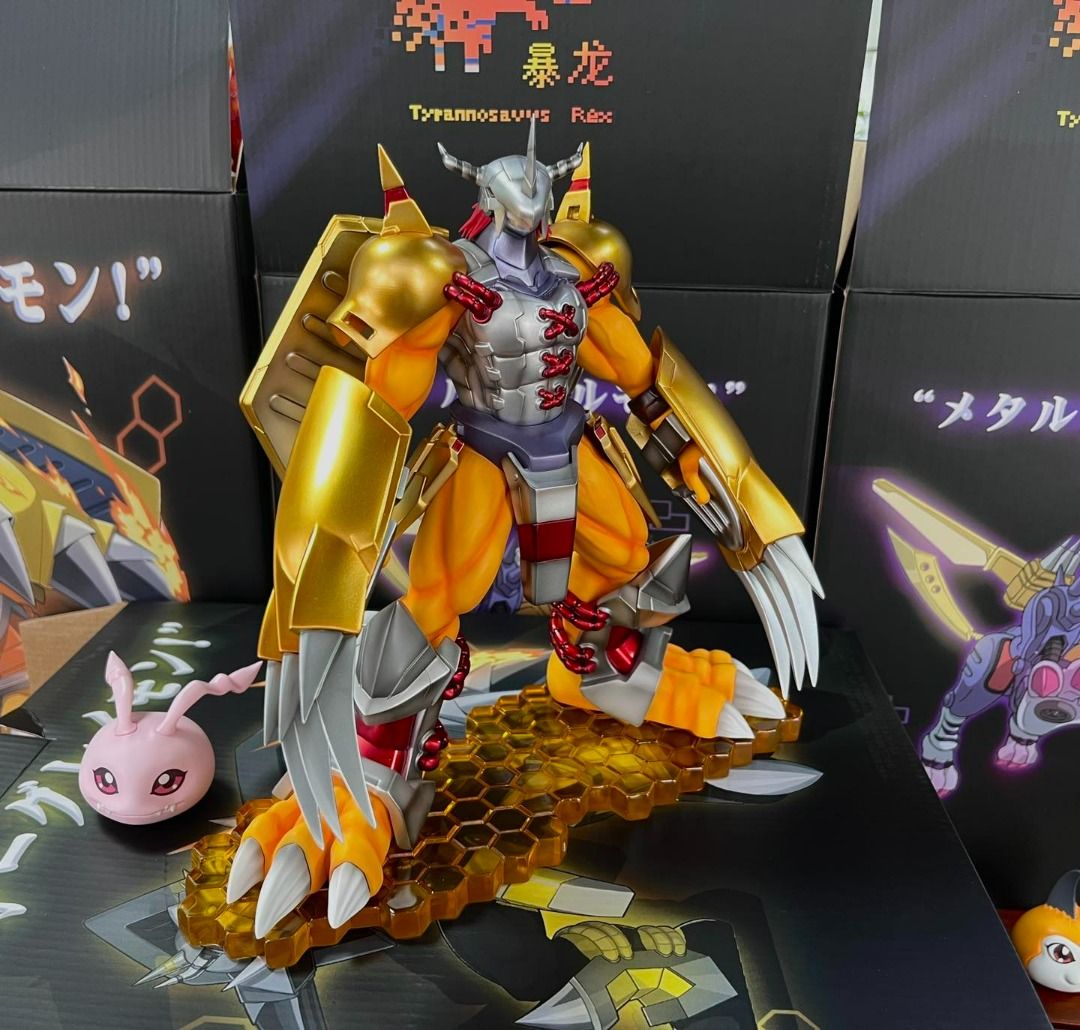T-Rex Studio - Digimon Series - Wargreymon / Metal Garurumon, Hobbies ...
