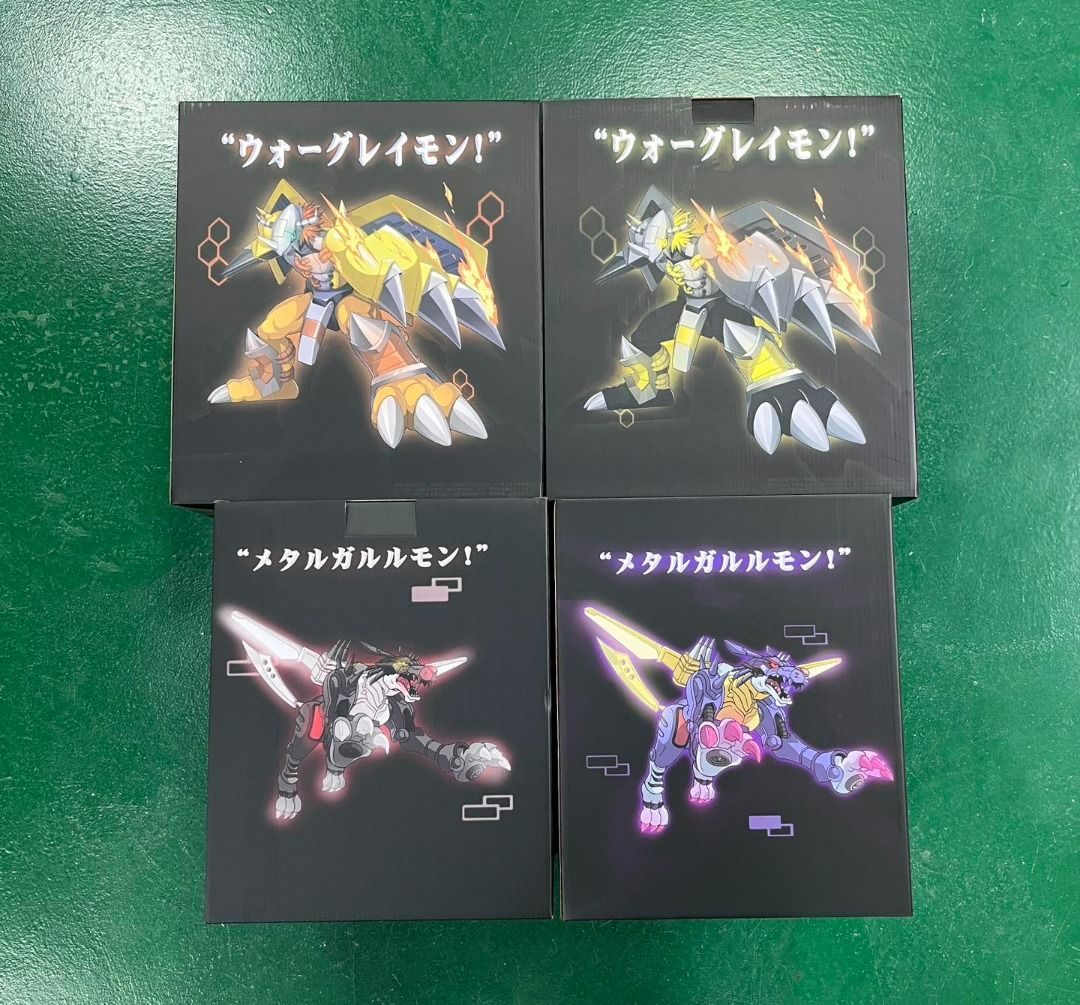 T-Rex Studio - Digimon Series - Wargreymon / Metal Garurumon, Hobbies ...