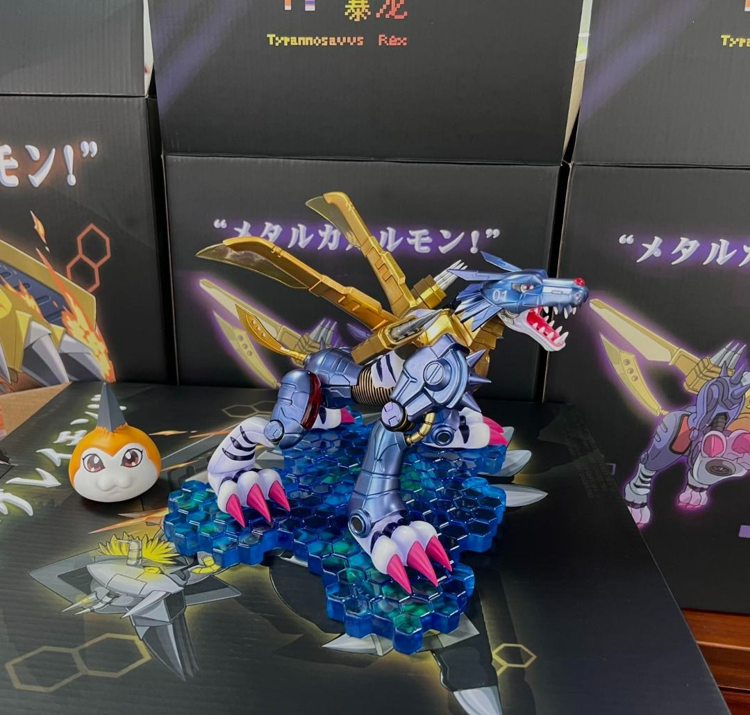 T-Rex Studio - Digimon Series - Wargreymon / Metal Garurumon, Hobbies ...