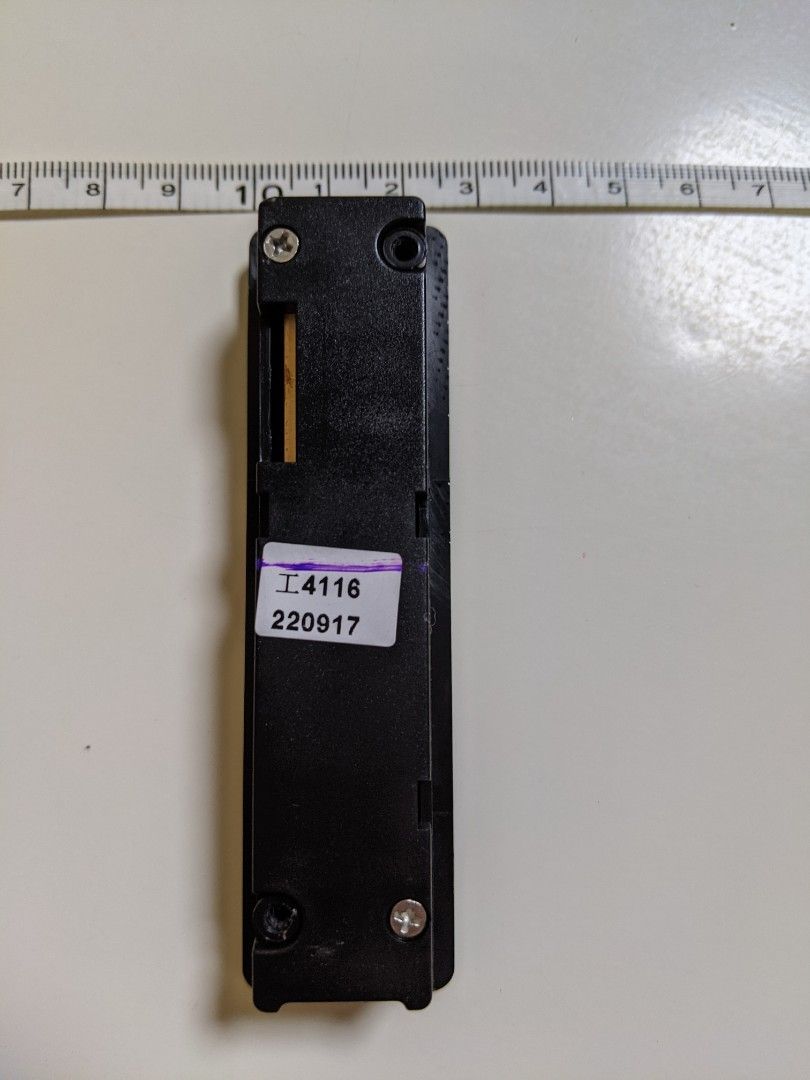 TSA suitcase lock part - replacement spare luggage lock, rectangle slot ...