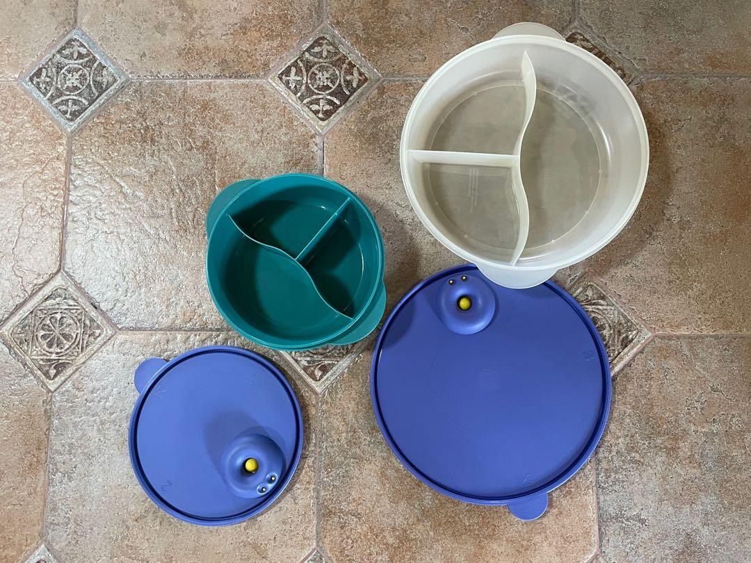Tupperware Round Container, Furniture & Home Living, Home Improvement ...
