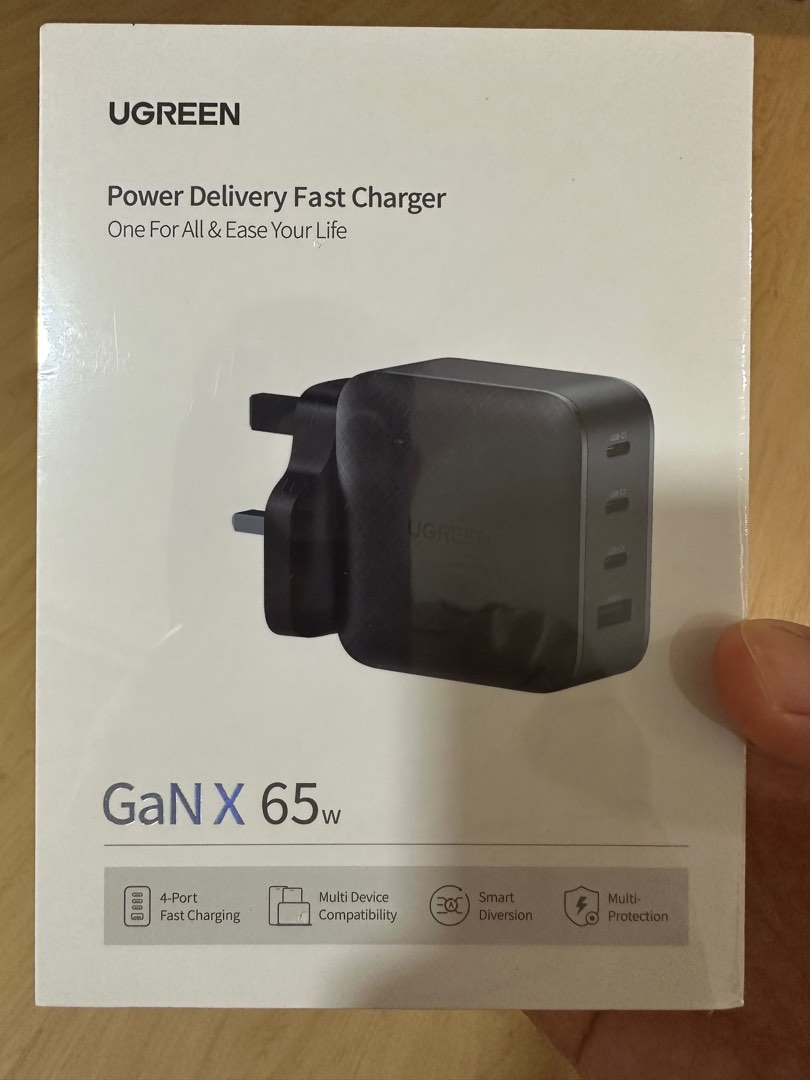 Ugreen Gan X 65w Fast Charger, Mobile Phones & Gadgets, Mobile & Gadget ...