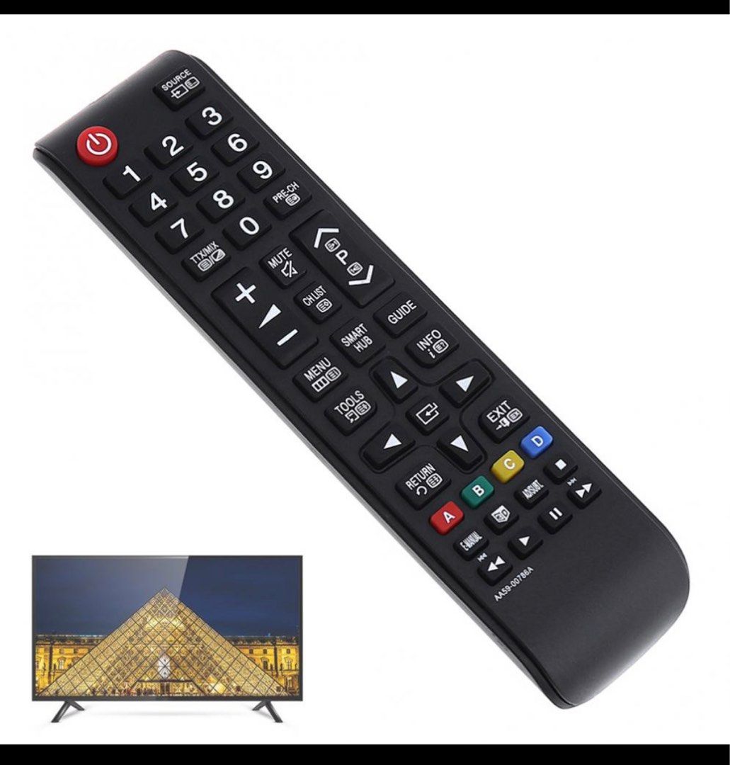 Universal TV Remote Control with Long Transmission Distance for Samsung ...