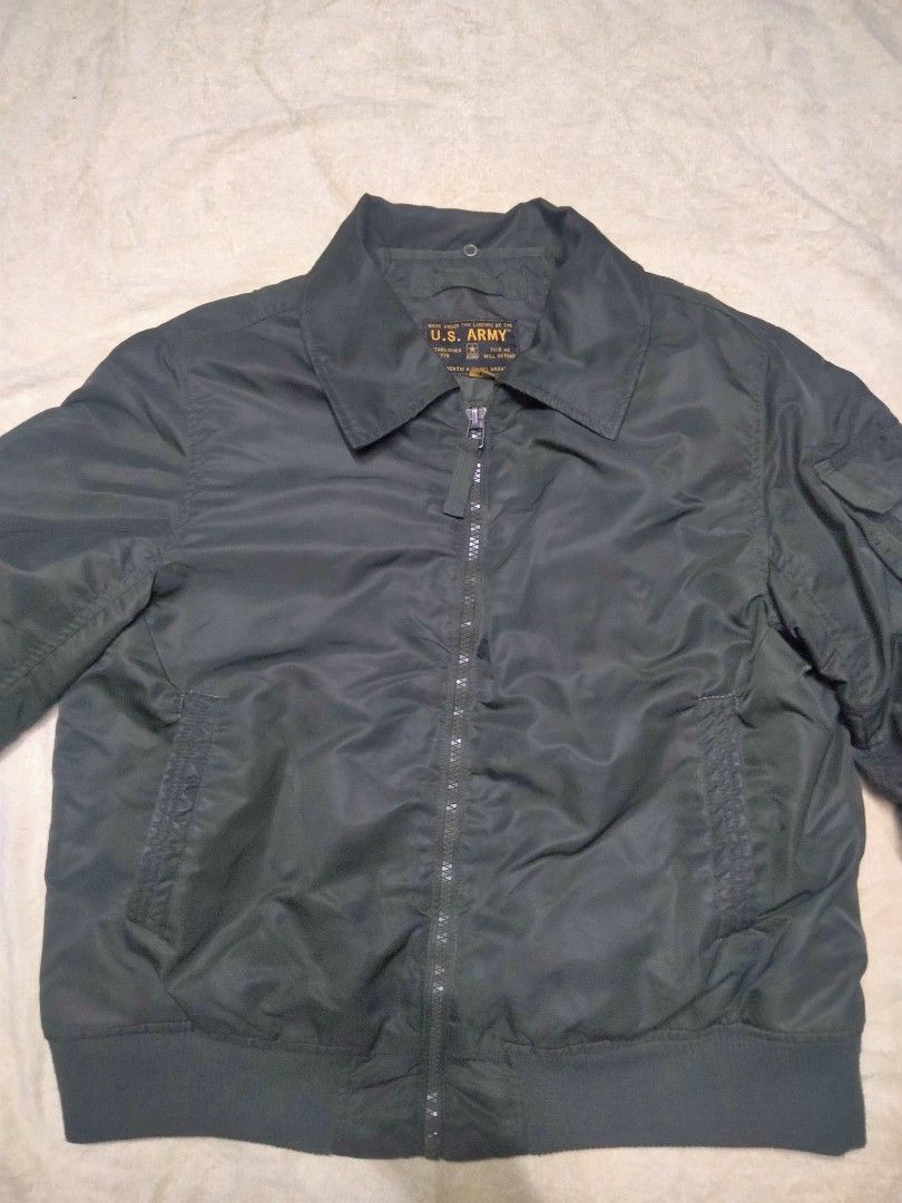 Us army bomber jacket (pit 25.5), Men's Fashion, Coats, Jackets and ...