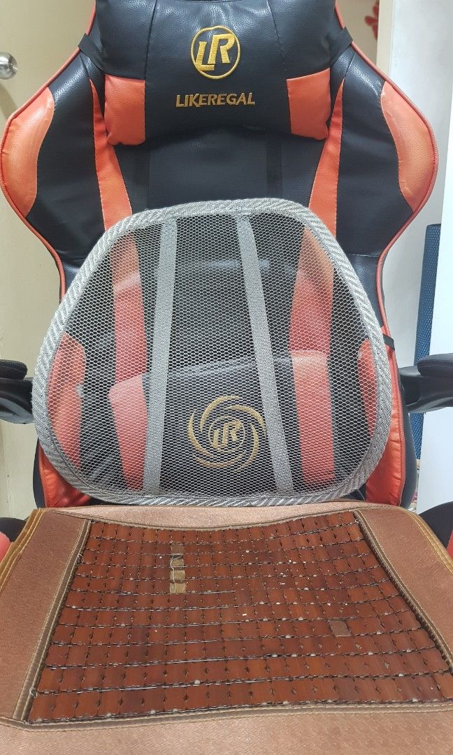 Used LIKEREGAL gaming chair with free accessories, Furniture & Home ...