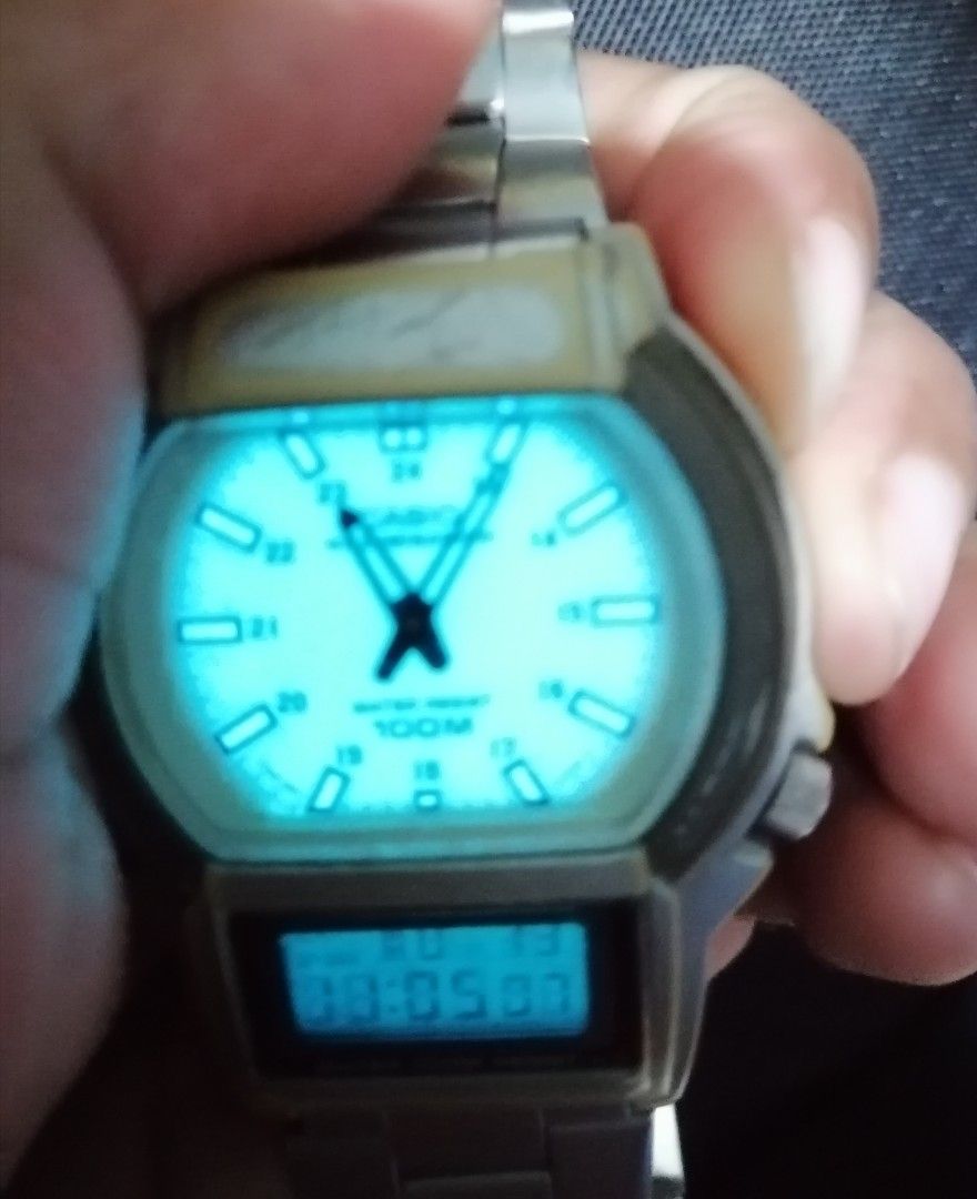 Vintage Casio AW-61 1750 Analog Digital Watch, Men's Fashion, Watches ...