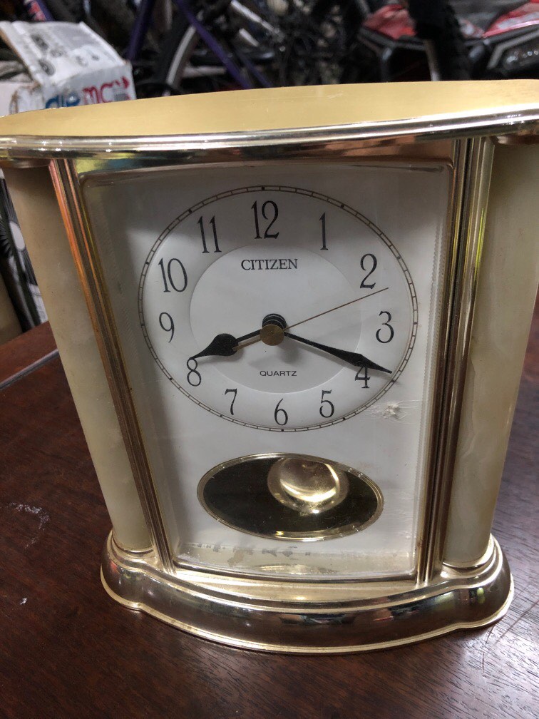 Vintage Citizen Desk Clock Japan on Carousell