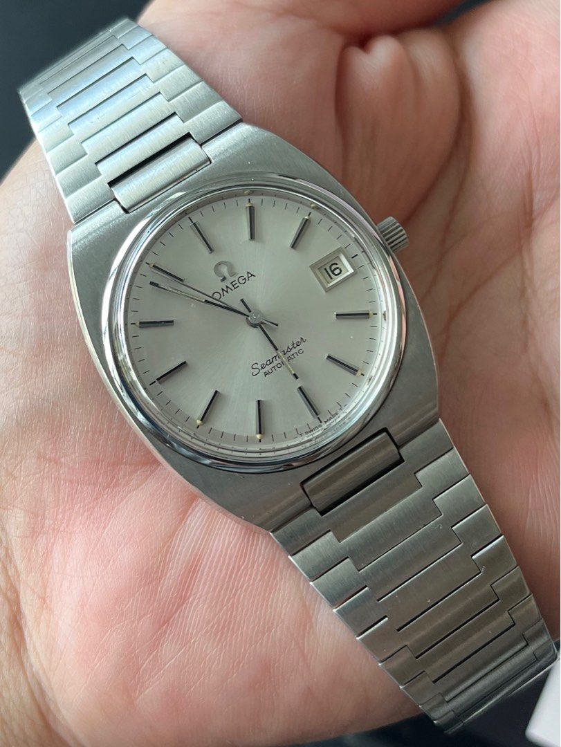 Vintage Omega Seamaster 166.0206, Luxury, Watches on Carousell