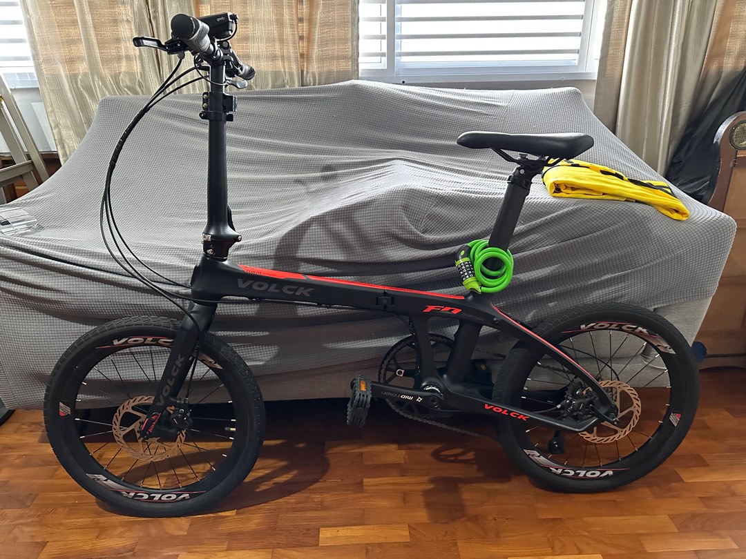 Volck ZEOLITE foldable bicycle, Sports Equipment, Bicycles & Parts ...