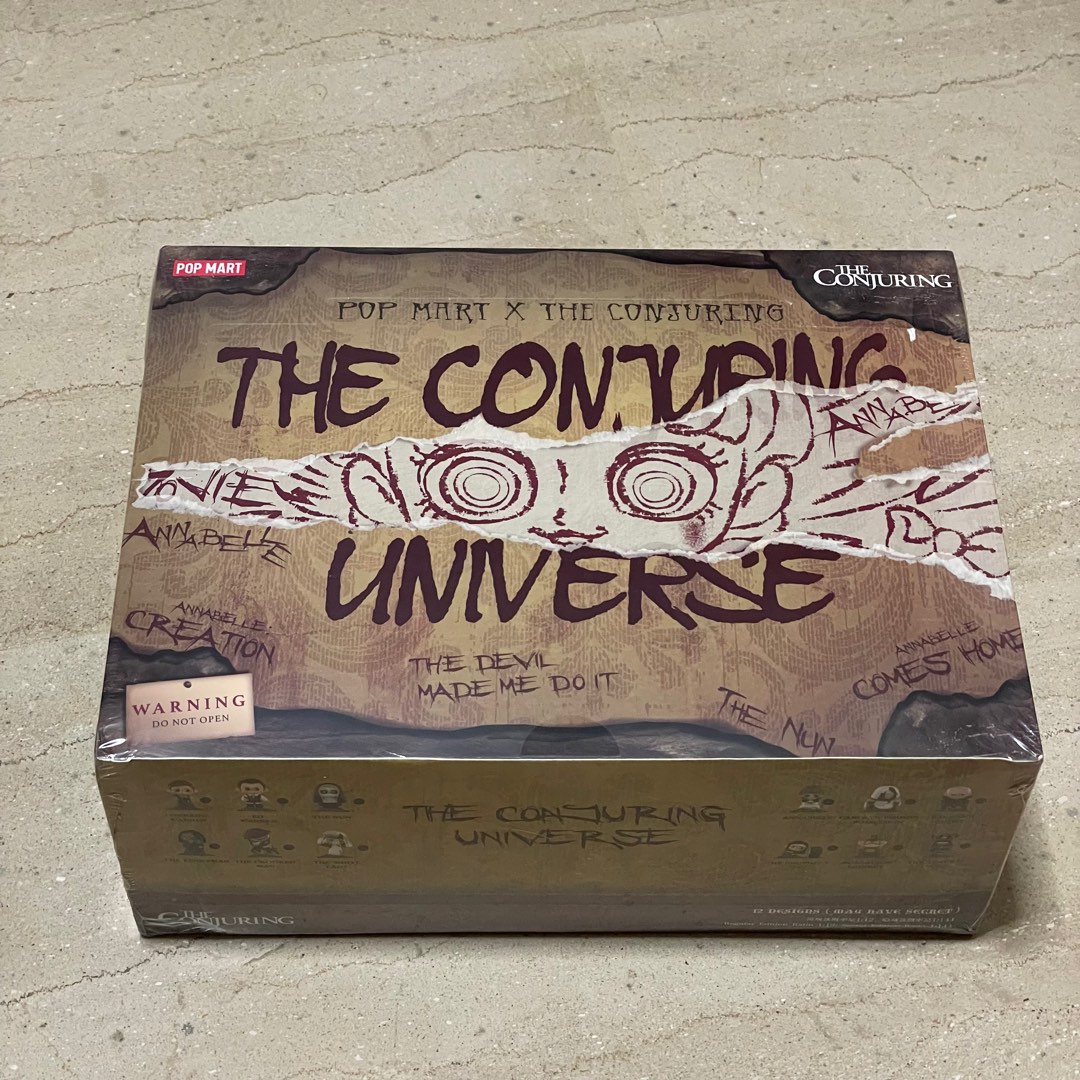 Warner Bros The Conjuring Universe Series POP MART Full Set Sealed ...