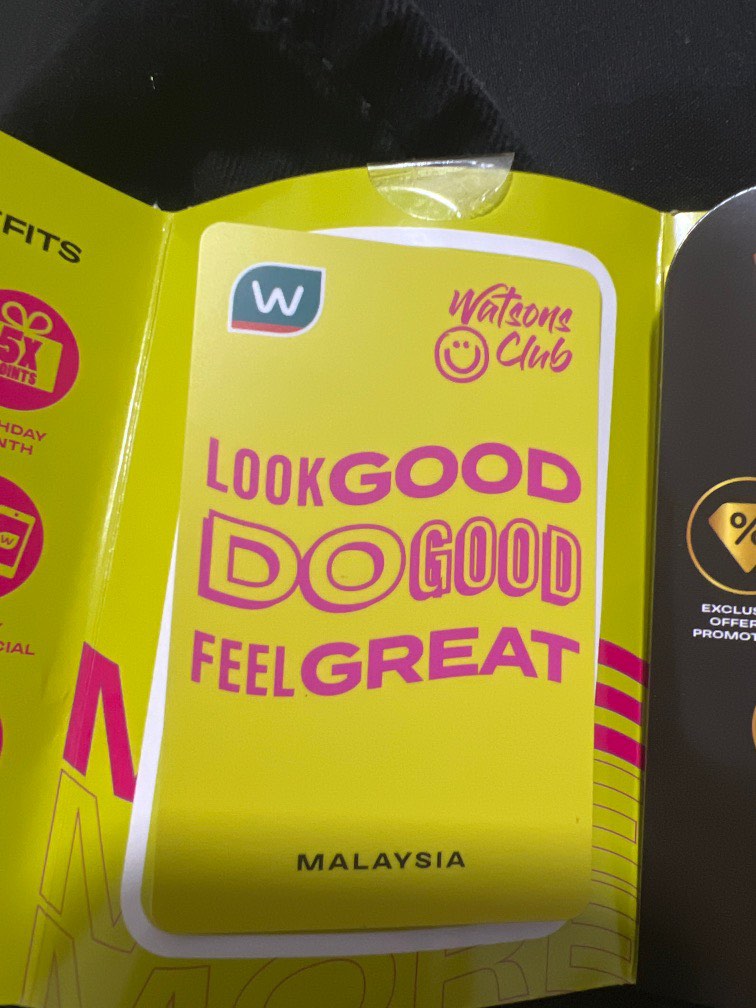 Watsons malaysia card, Everything Else on Carousell