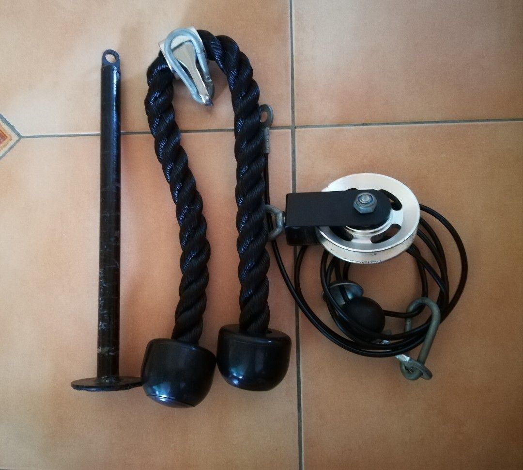 Weight Pulley System, Sports Equipment, Exercise & Fitness, Weights ...