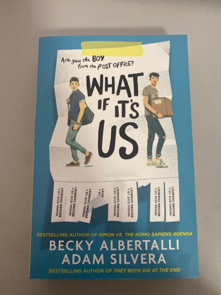 booktok what if it’s us adam silvera romance YA fiction, Hobbies & Toys ...