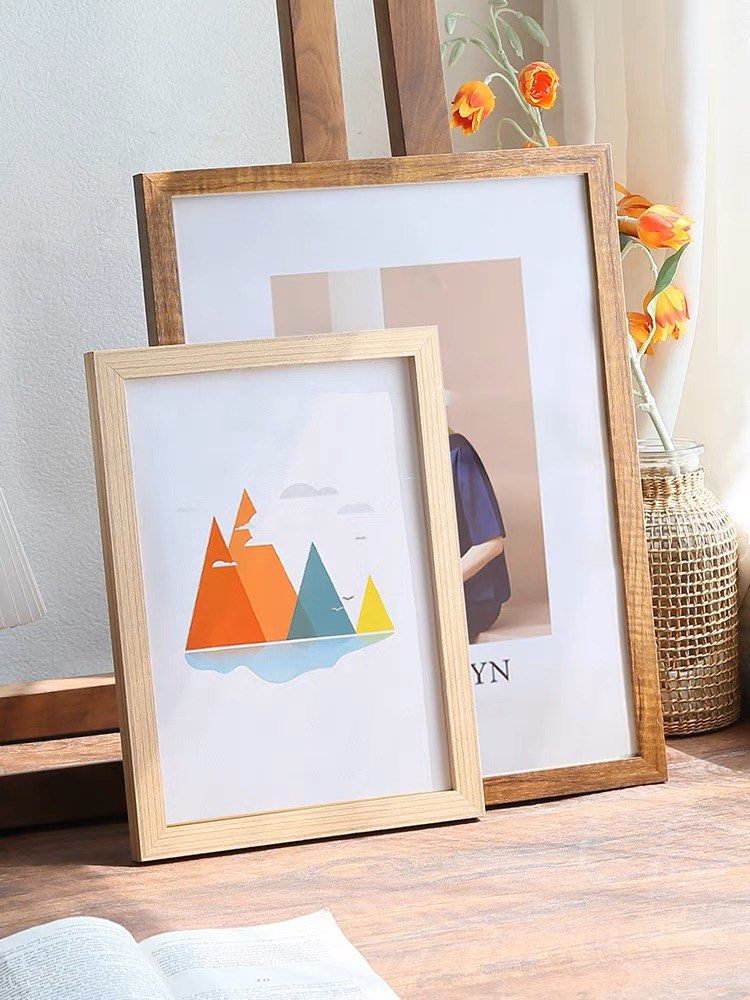 Wood Frame A4 Size Black Wood Color Photo Frame Natural Solid Wall wood-frame-a4-size-black-wood-color-photo-frame-natural-solid-wall