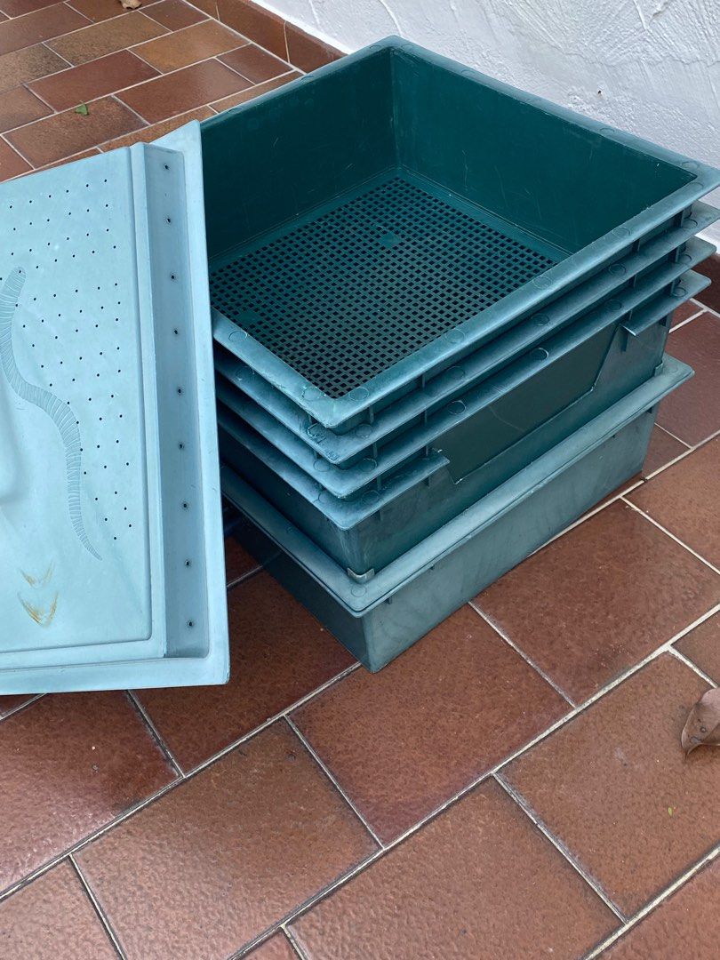 Vermicompost bin / Worm factory, Furniture & Home Living, Gardening ...