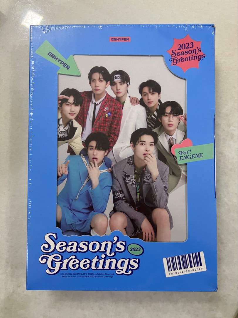 [wts/lfb] enhypen sealed 2023 seasons greetings, Hobbies & Toys, Memorabilia & Collectibles, K ...