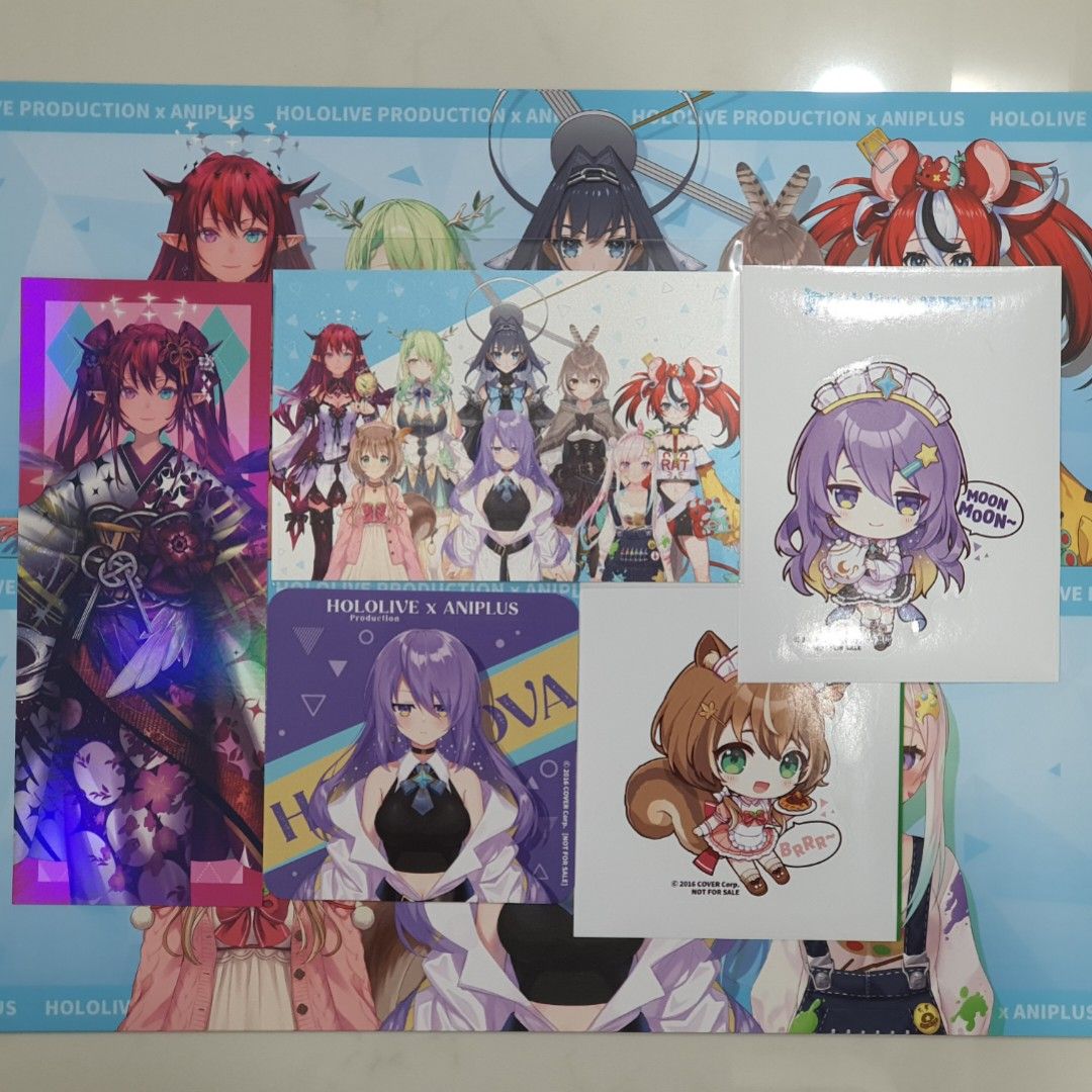 WTS Hololive X Aniplus Merch, Hobbies & Toys, Memorabilia ...