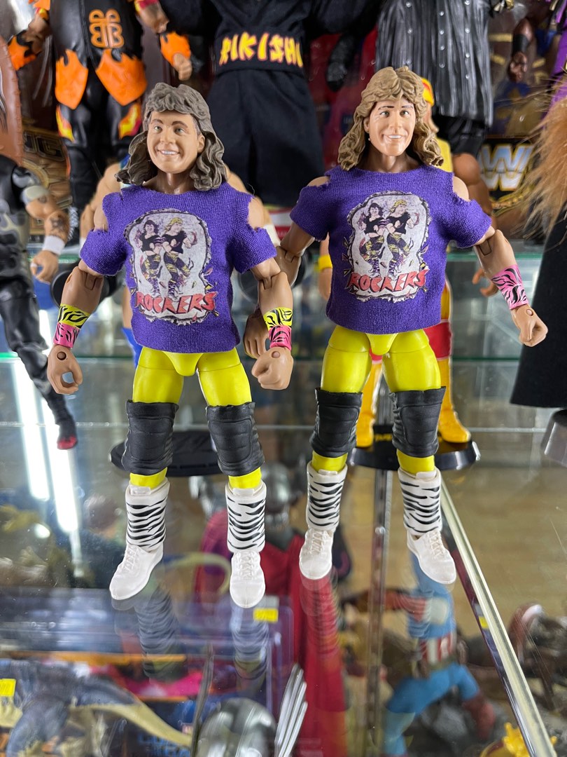 WWE Mattel Elite Legends Matty Collector Exclusive The ROCKERS, Hobbies ...