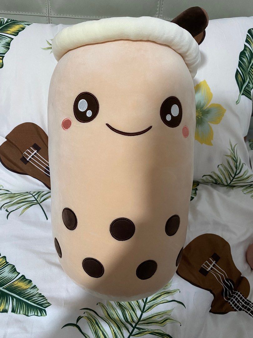 [Xl] bubble tea plushie, Hobbies & Toys, Toys & Games on Carousell