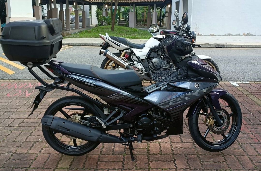 YAMAHA SNIPER V1, Motorcycles, Motorcycles for Sale, Class 2B on Carousell