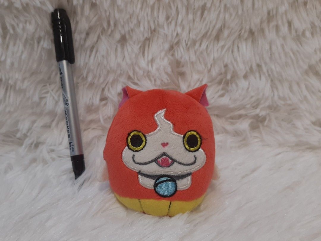 Yo-Kai Watch Jibanyan Small Round Plush, Hobbies & Toys, Toys & Games ...