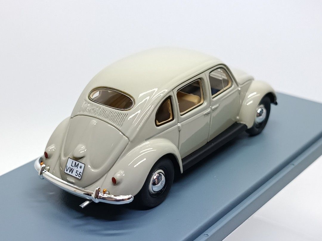 1/43 BoS Best of Show Volkswagen VW Kafer Beetle 4-Doors Rometsch 1953 ...