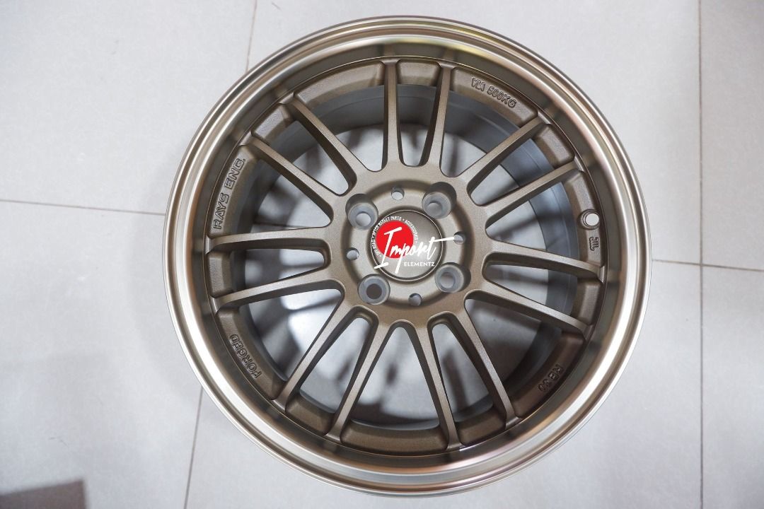 15 inch Volk Rays RE30 Mags 4 holes pcd 100, Car Parts & Accessories ...