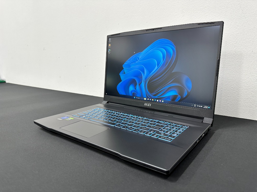 17" MSI i7 12th GEN High End Gaming Laptop + RTX 3060 + 1TB SSD + 16GB ...