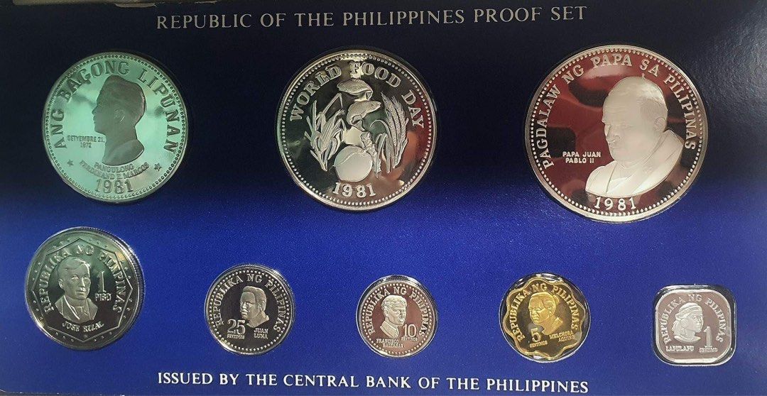 1981 Philippine Proof Set with Box & Certificate of Authenticity (CoA) on Carousell