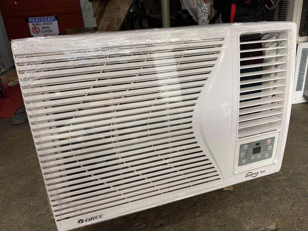 1HP window type aircon inverter, TV & Home Appliances, Air Conditioning ...