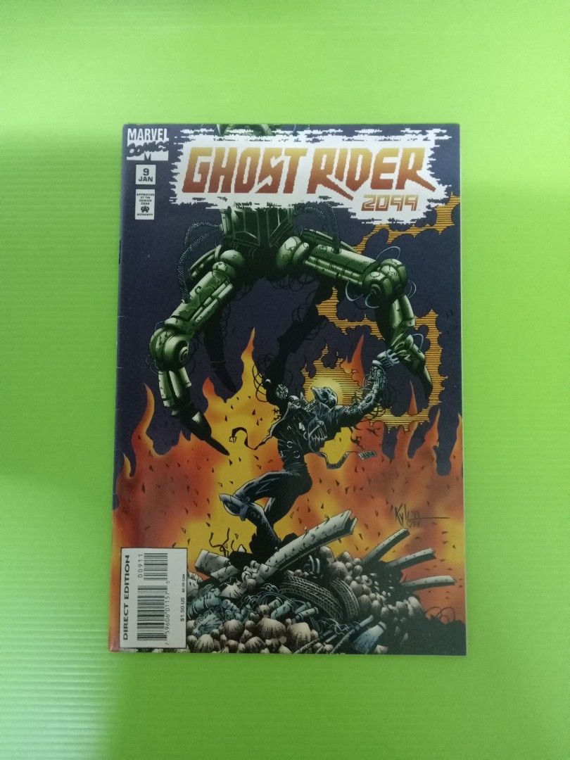 1st app Predator 37 ( Killer Robot ) Ghost Rider 2099 #9 ( Kyle Hotz ...