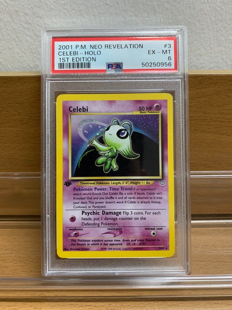 1st ed celebi neo pokemon tcg, Hobbies & Toys, Toys & Games on Carousell